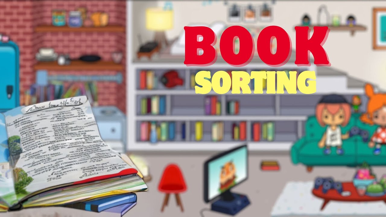 Book sorting | Annie's Toca World - YouTube