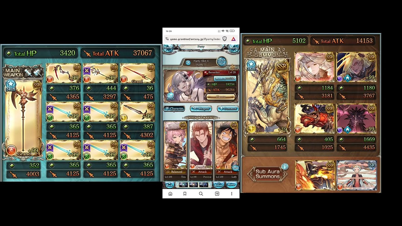 GBF UnF Fire OTK 0B3C with Siette Grid - YouTube