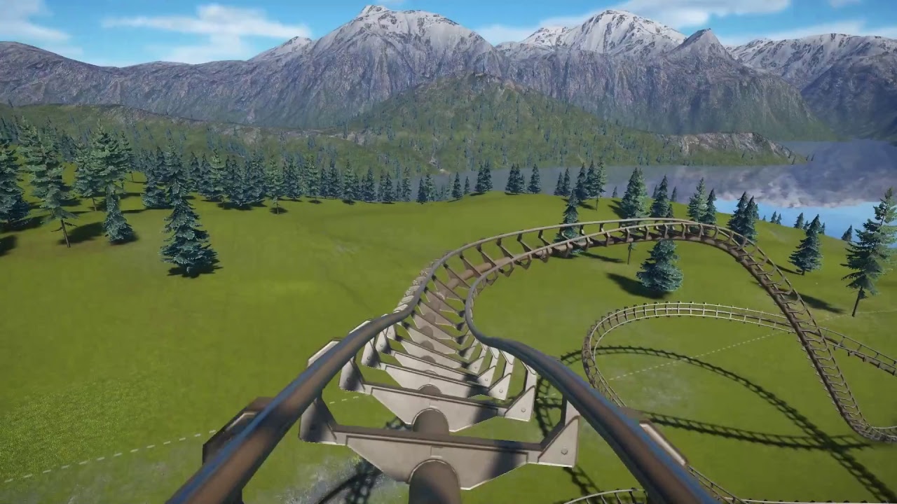 Shaun Builds An: Arrow Dynamics "Wooden" Coaster - YouTube