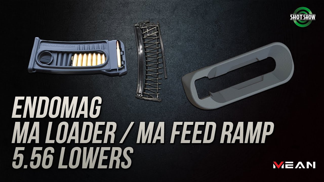 Mean Arms EndoMag, MA Loader, MA Feed Ramp - SHOT Show 2019 - YouTube