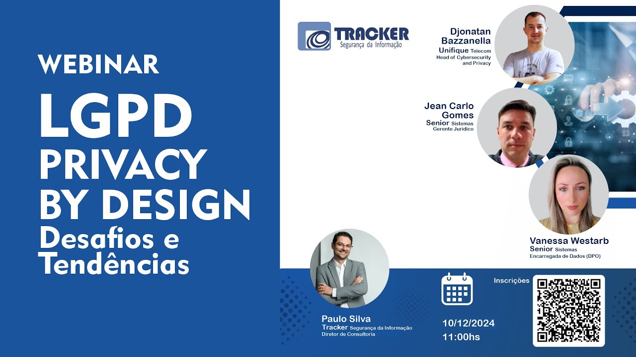 LGPD Privacy by Design - Desafios e Tendências - Webinar - YouTube