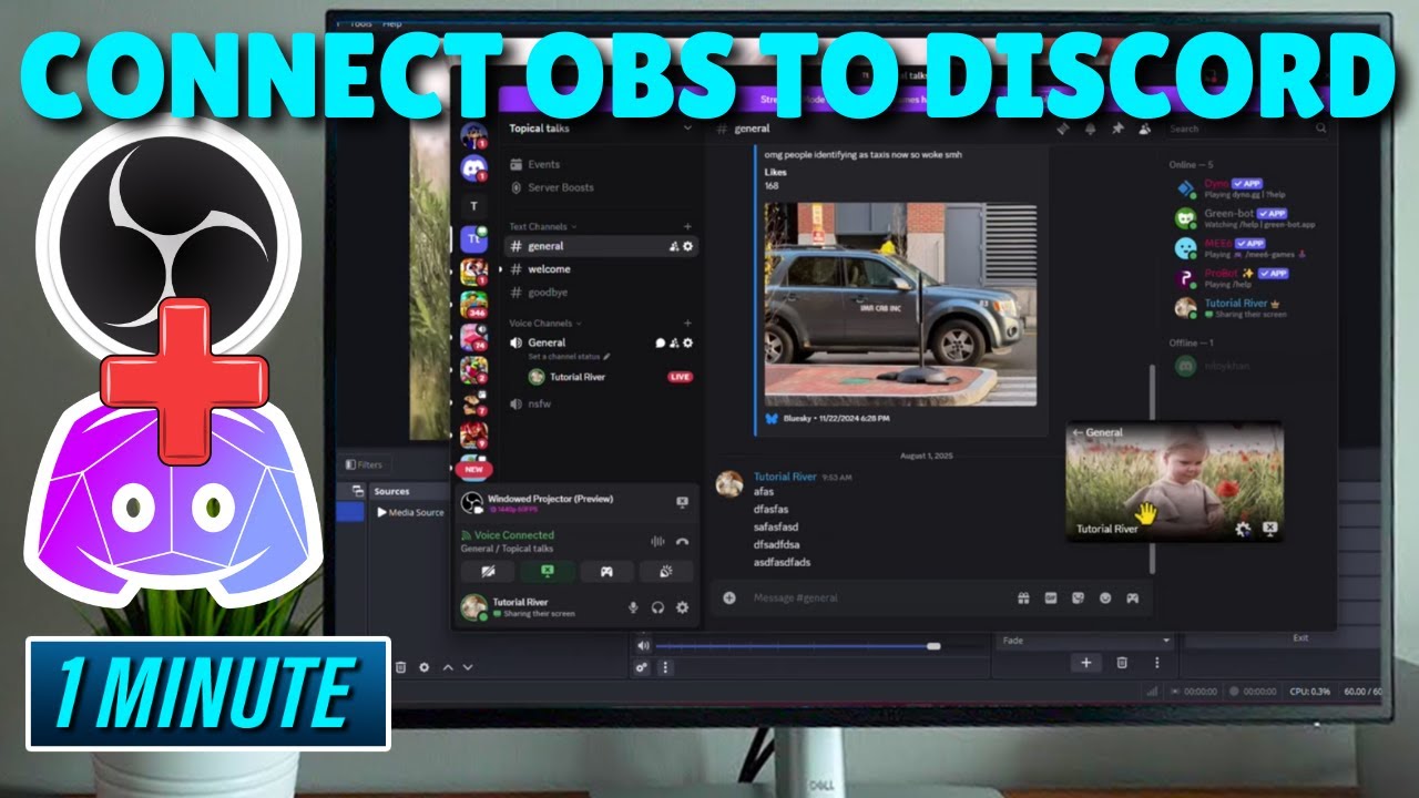 How to Connect OBS to Discord | Stream on Discord using OBS - YouTube