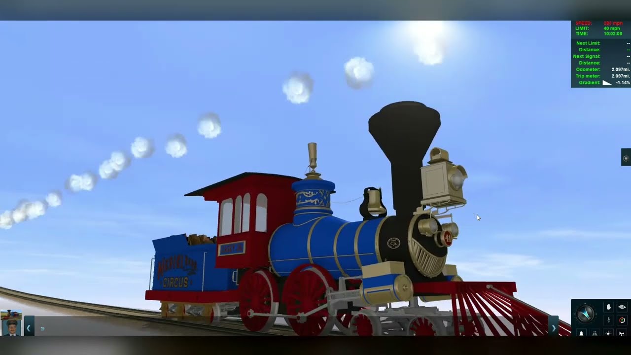 TRAINZ RAILROAD SIMULATOR - SKY TRACKS! - TANGY CASEY JR! - WHO IS THIS ...