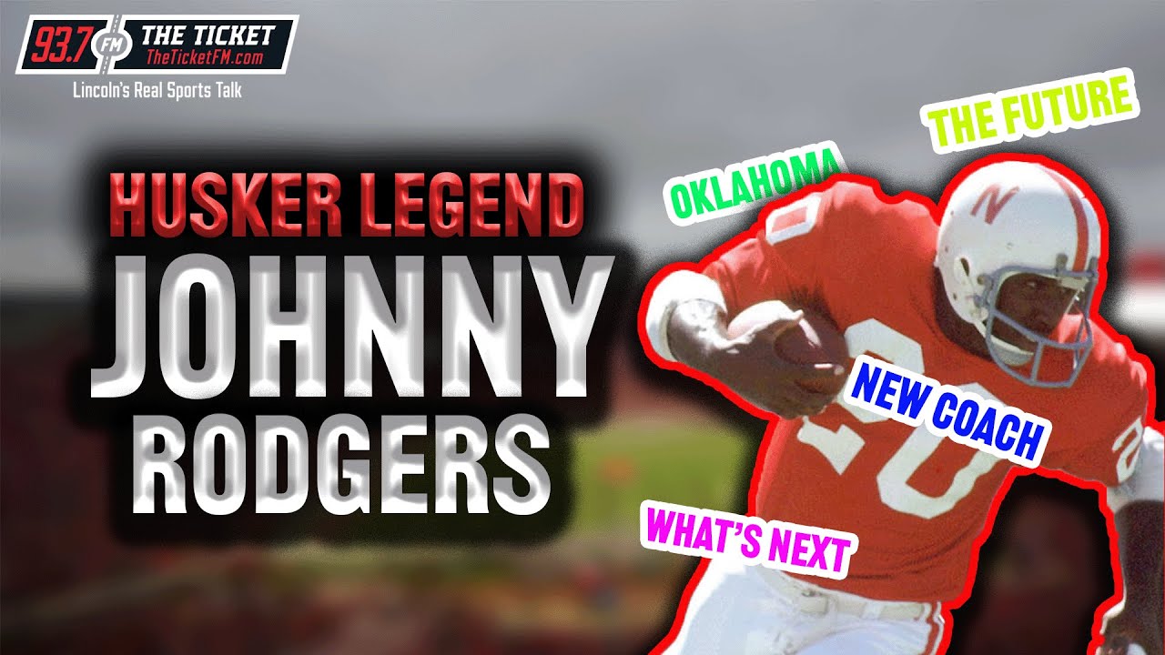 Husker Football Legend JOHNNY RODGERS INTERVIEW Thoughts on Oklahoma ...