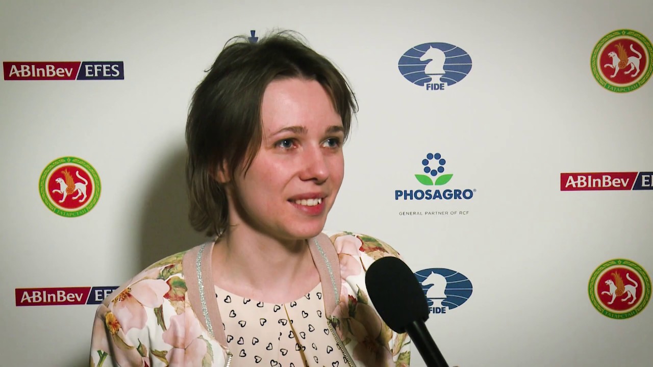 2019 Women's Candidates. Round 5. Interview with Mariya Muzychuk. - YouTube