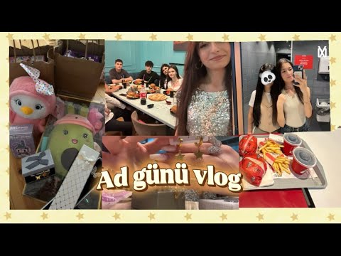 Ad günü vlog🥳💗//Hədiyyələr//Hazırlaşma
