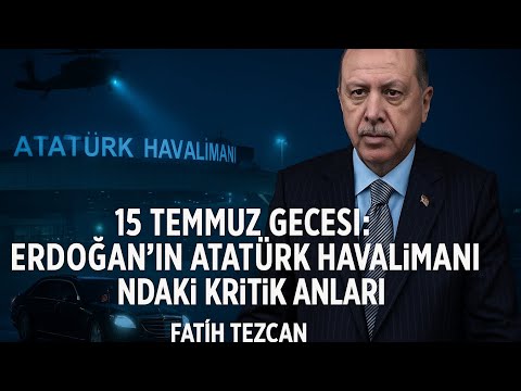 15 Temmuz Feto Darbe GecesindeCumhurbaşkanı Erdoğan’ın Atlattığı Tehlike --- FATİH TEZCAN
