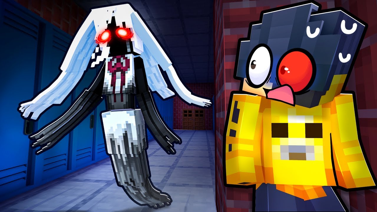 Stuck in a HAUNTED SCHOOL in Minecraft! - YouTube