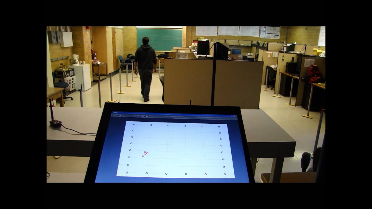 Indoor single target tracking - YouTube