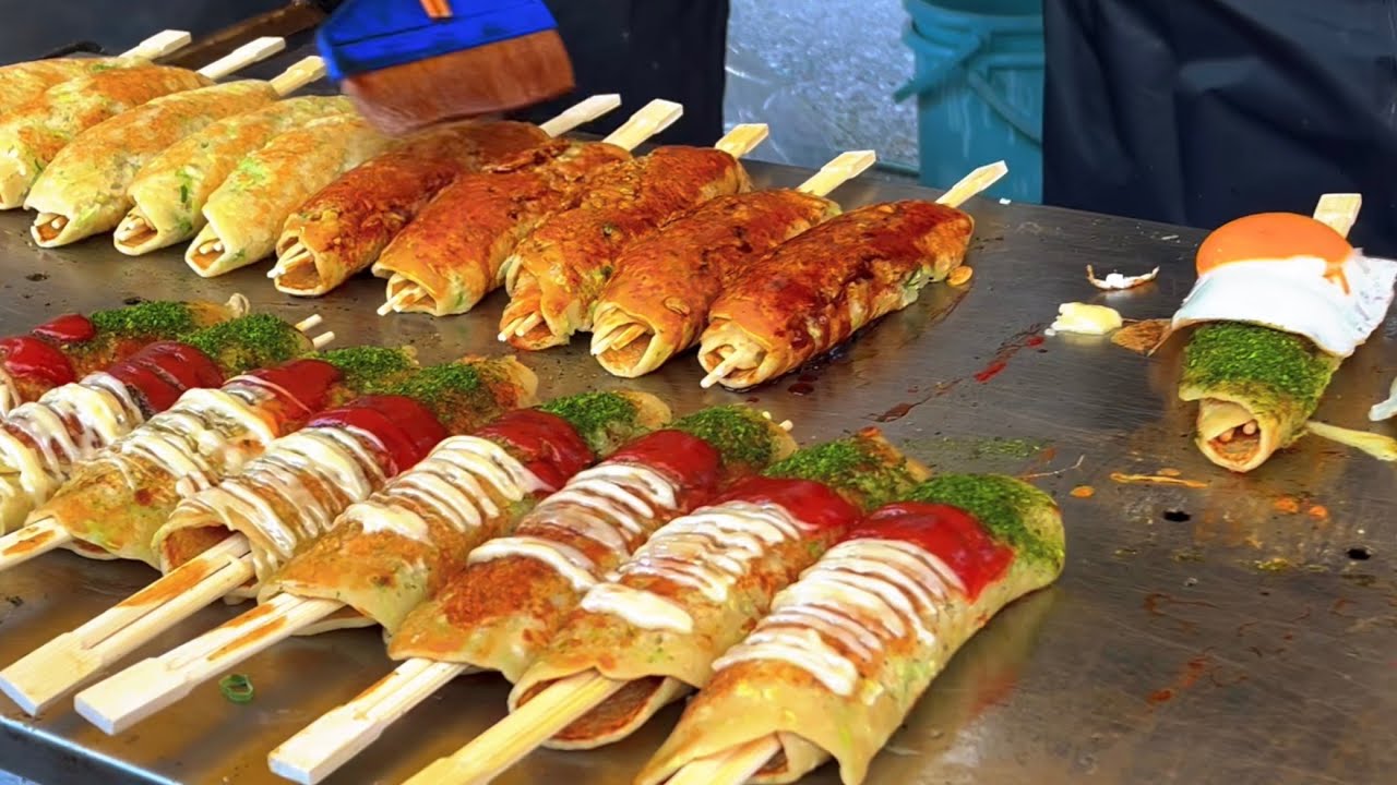 Japanese Street Food - Hashimaki - YouTube