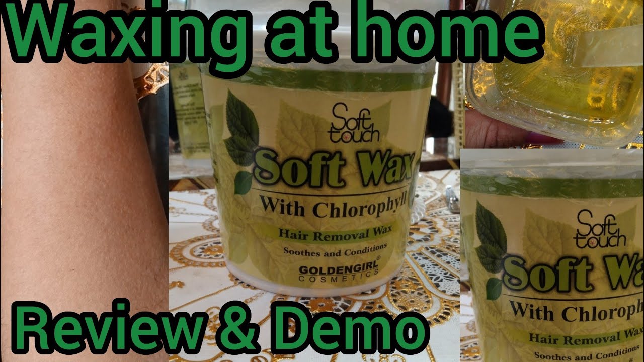 How to use soft wax // Easy wax at home step by step Review // Anaya ...
