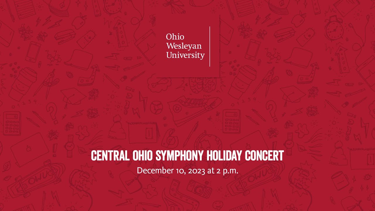 December 10, 2023: Central Ohio Symphony Holiday Concert - YouTube