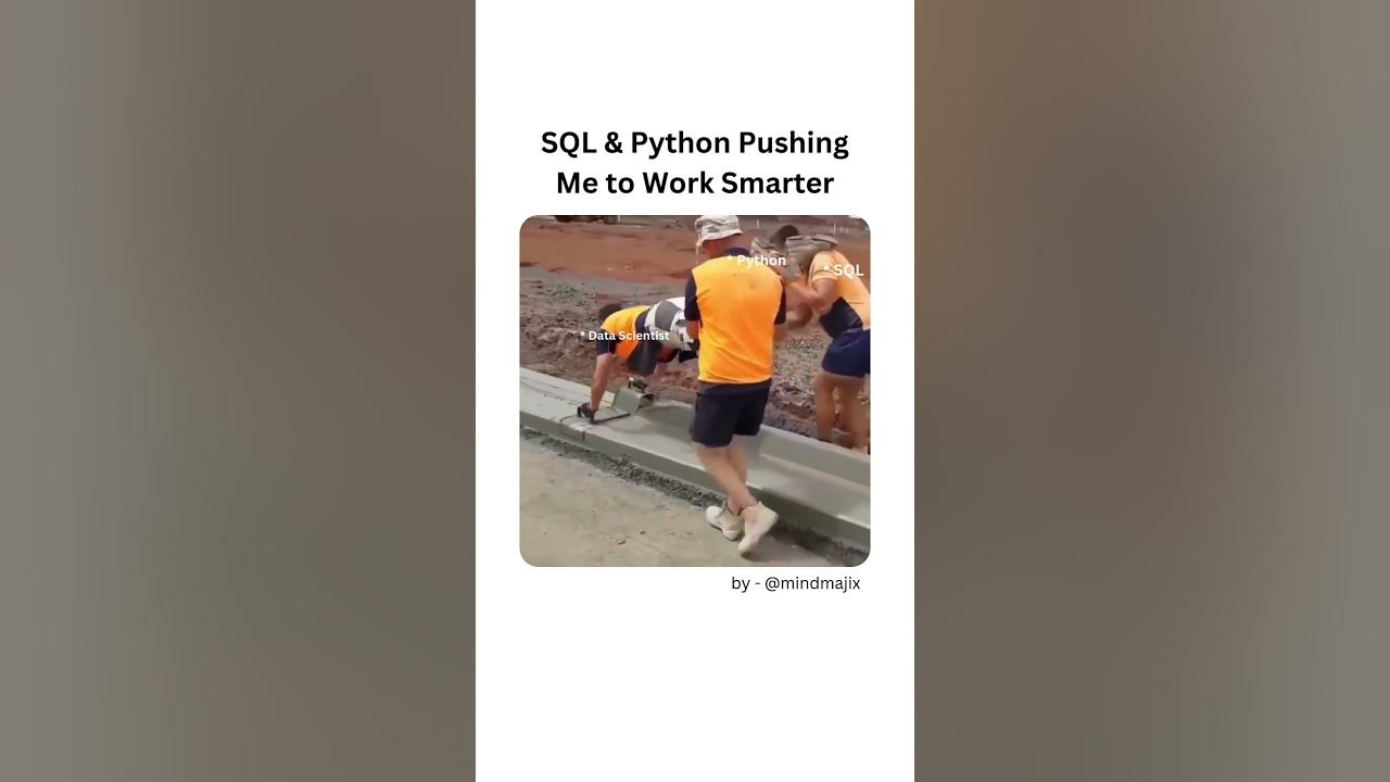 😂 SQL, Python and Data Scientist #datascience #developermemes #codingmemes #funny #comedy # ...