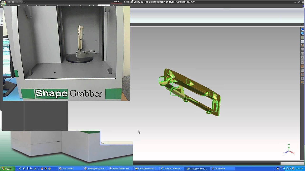 ShapeGrabber Automated 3D Laser Inspection Systems - YouTube