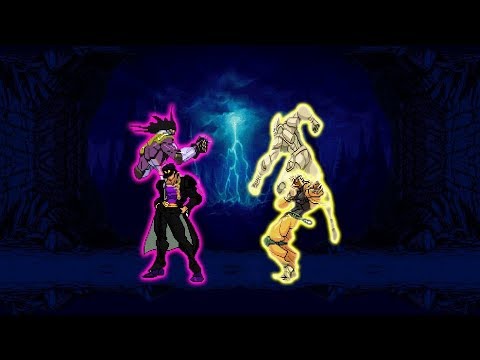 Oh, You Are Approaching Me, JoJo? - Jotaro Kujo vs Dio Brando 【Stardust ...