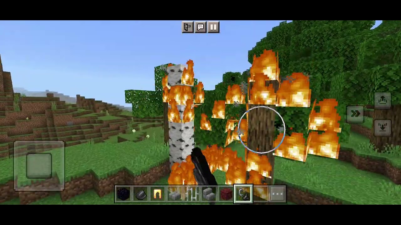 making my nether portal look cool - YouTube