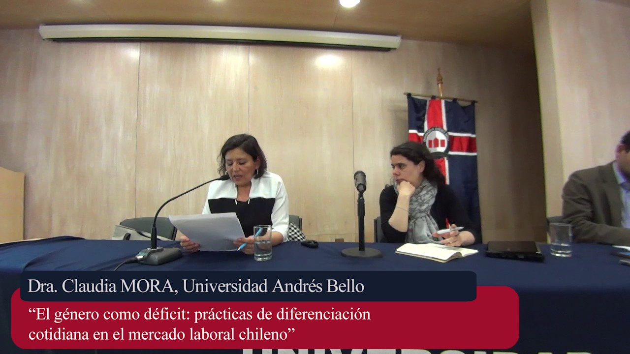 Dra. Claudia Mora, Dir. Investigación FHCS Universidad Andrés Bello ...