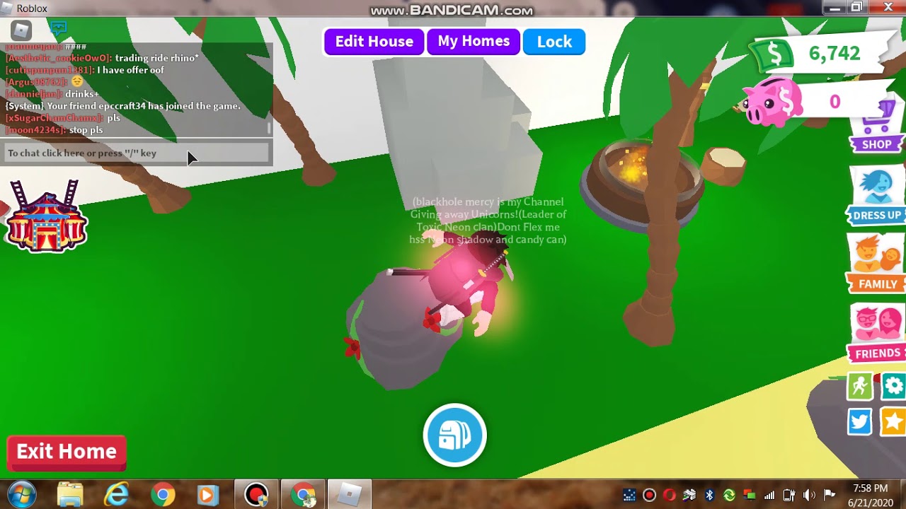 Showing my beach in adopt me! - YouTube