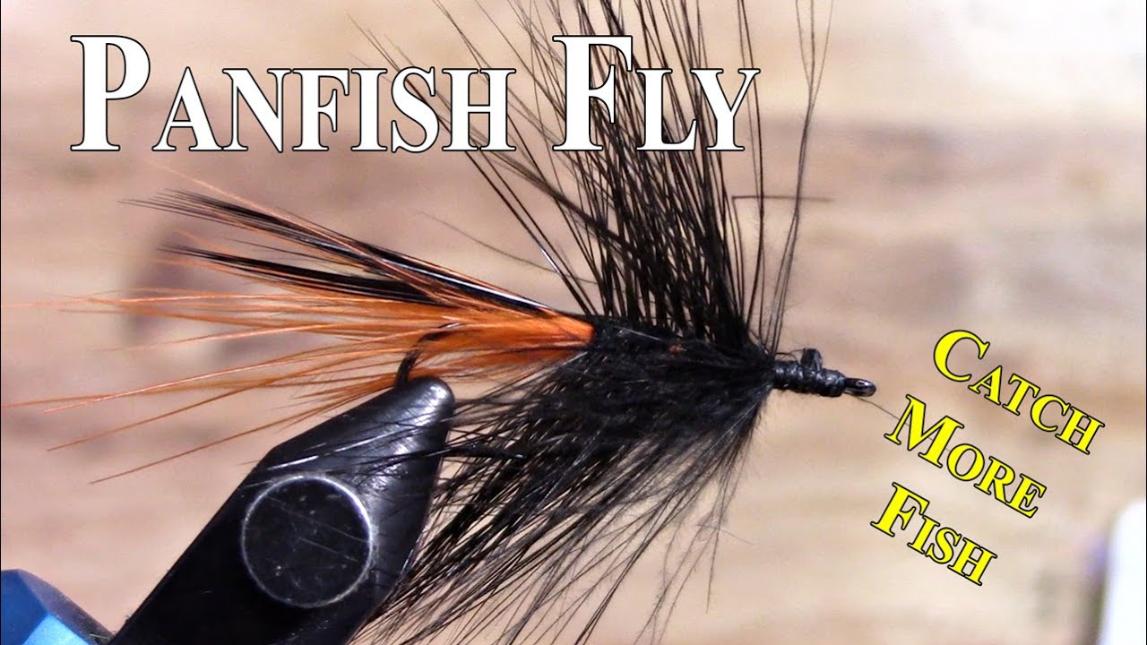 Making a Panfish Fly, Catch more Panfish - YouTube