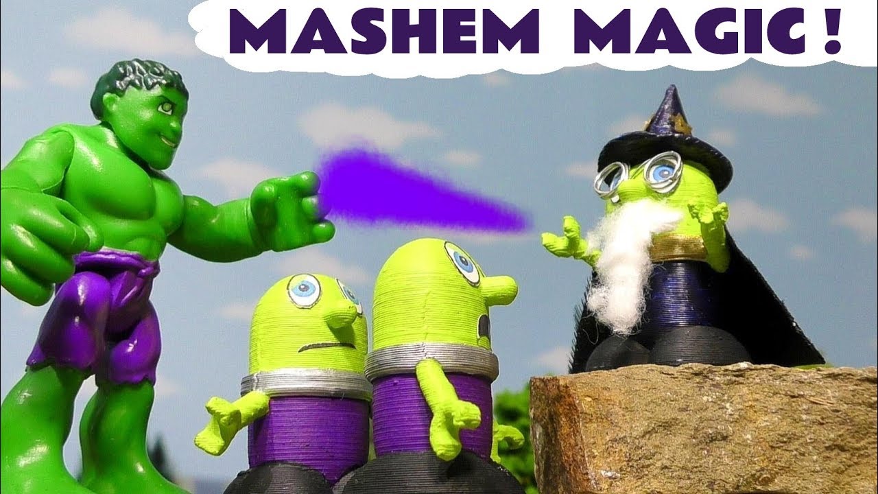 Funny Funlings Wizard Magic Story With Thomas The Tank Engine - YouTube