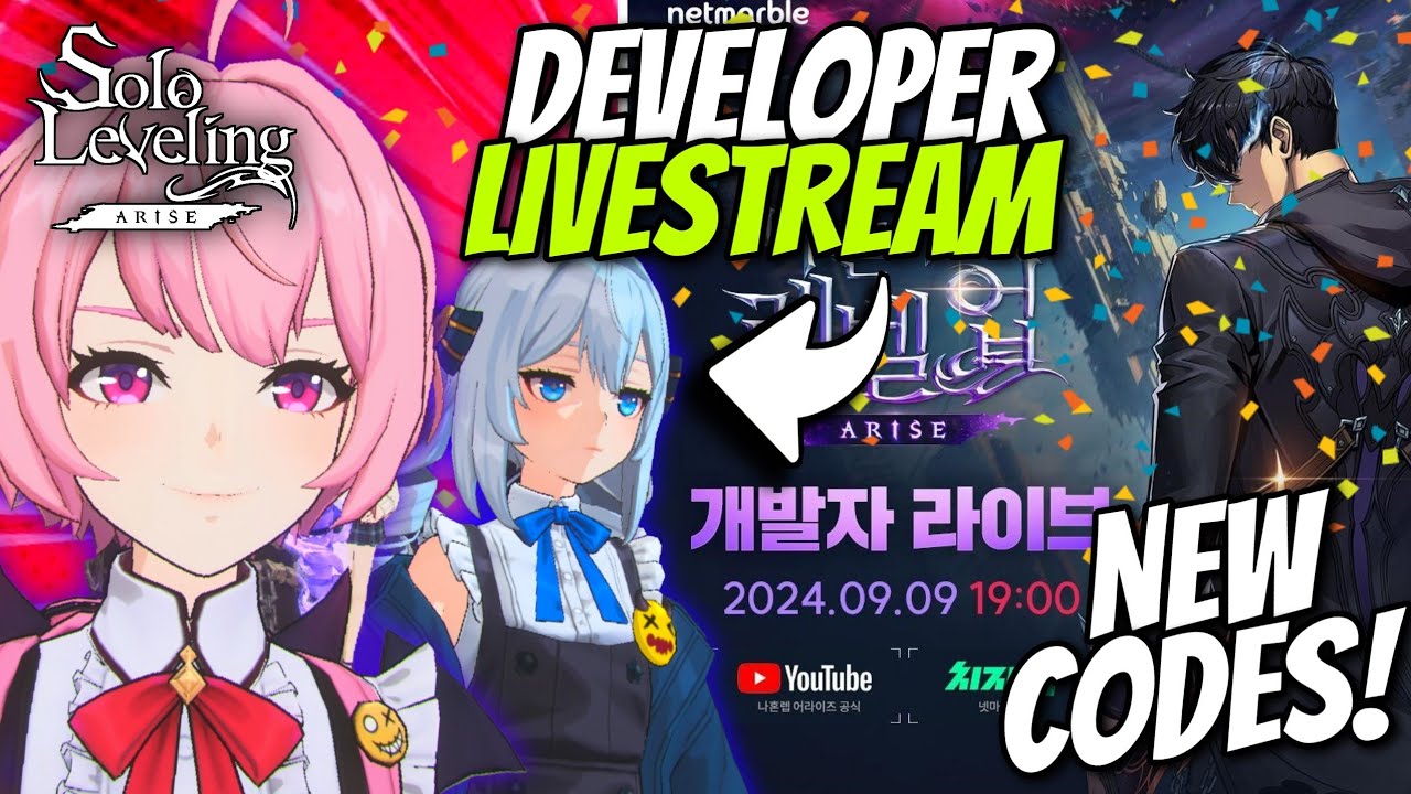 Solo Leveling: Arise v2.0 Update Livestream & New Redeem Codes! DESSC Change - Solo Leveling ...