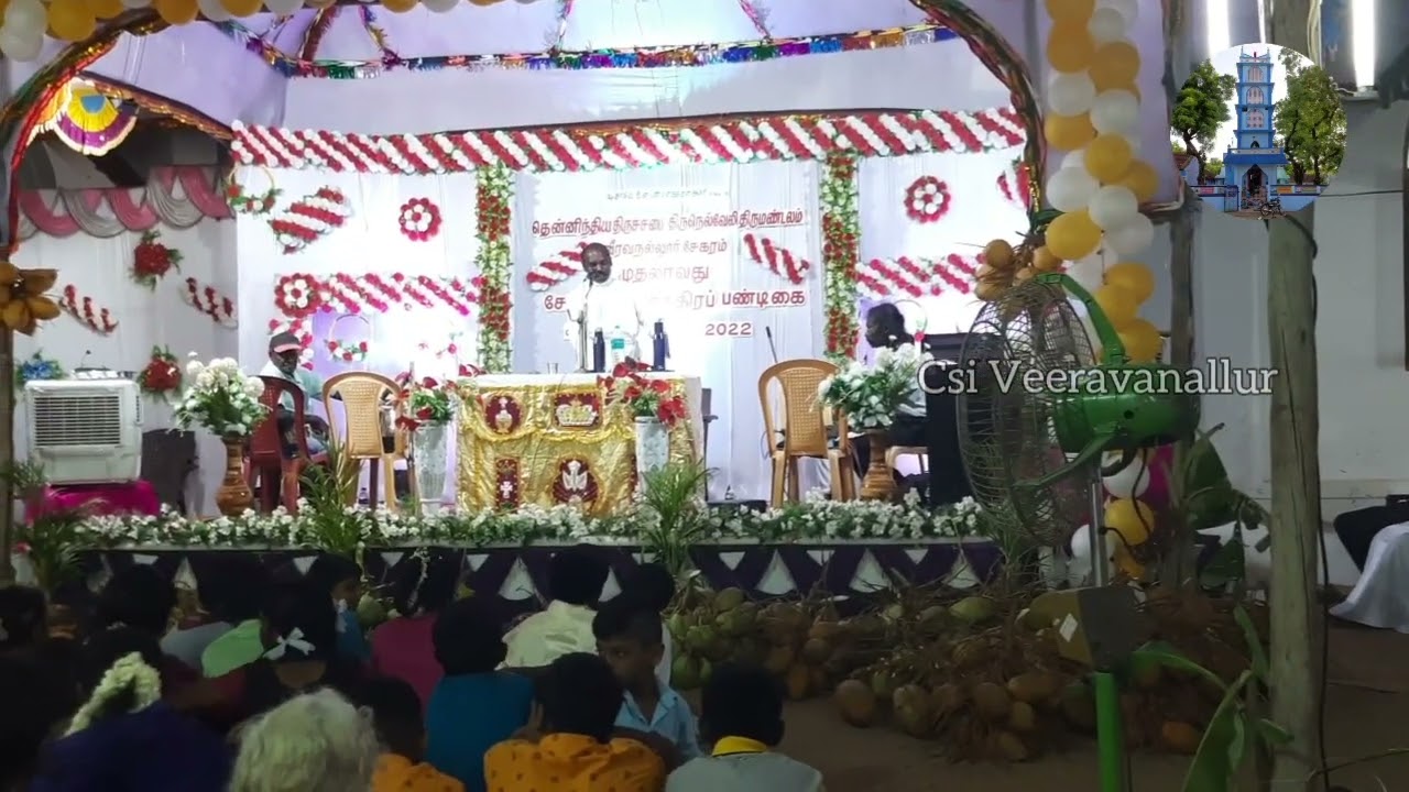 CSI Veeravanallur | First Harvest Festival | Bhajanai Pirasangam | Part ...