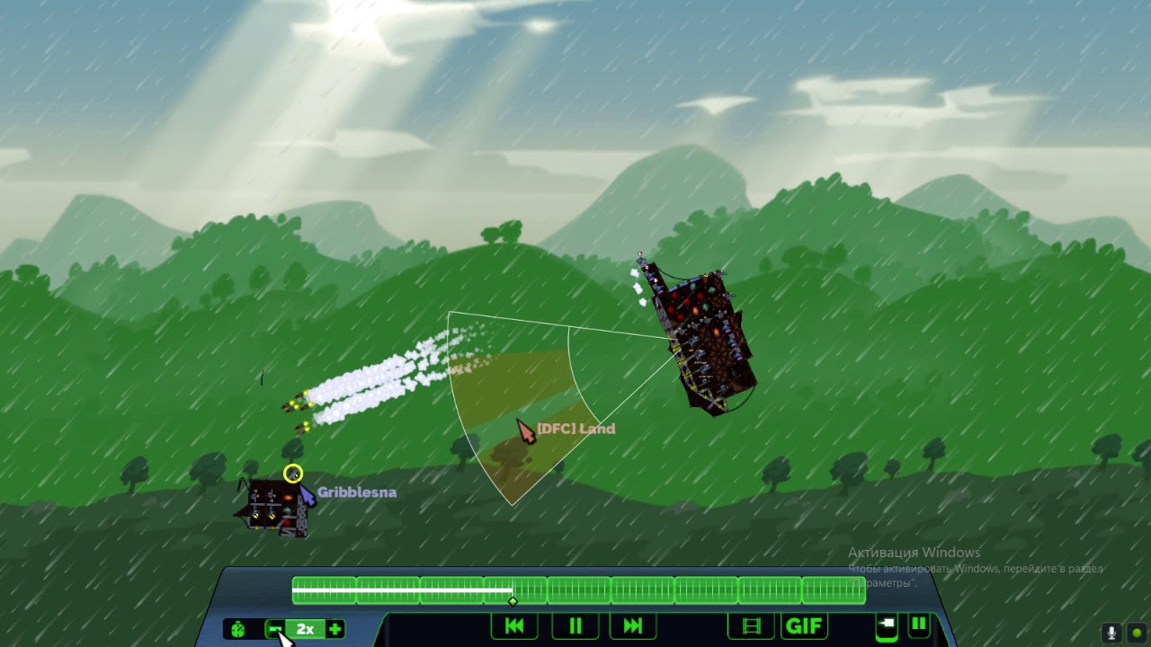 Flying Forts 1v1 vs Land planters - YouTube