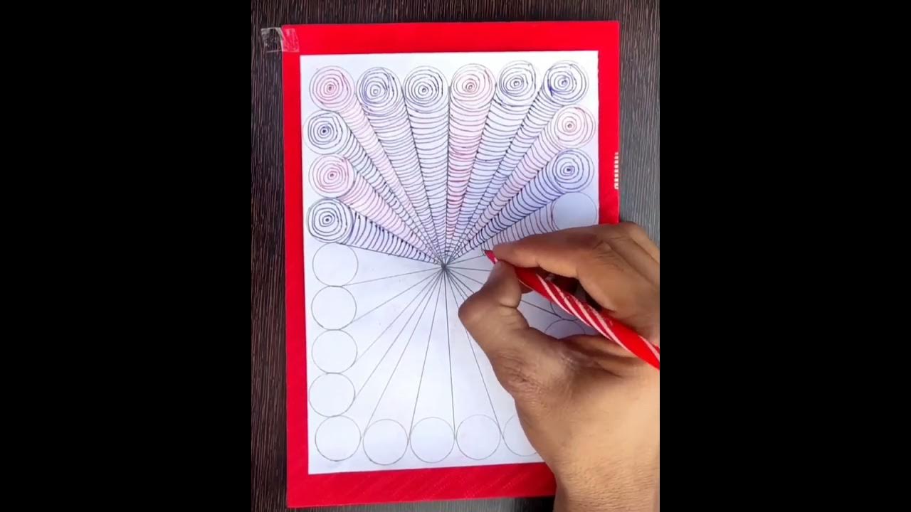 How to draw illusion || Amazing Optical illusion art tricks - YouTube