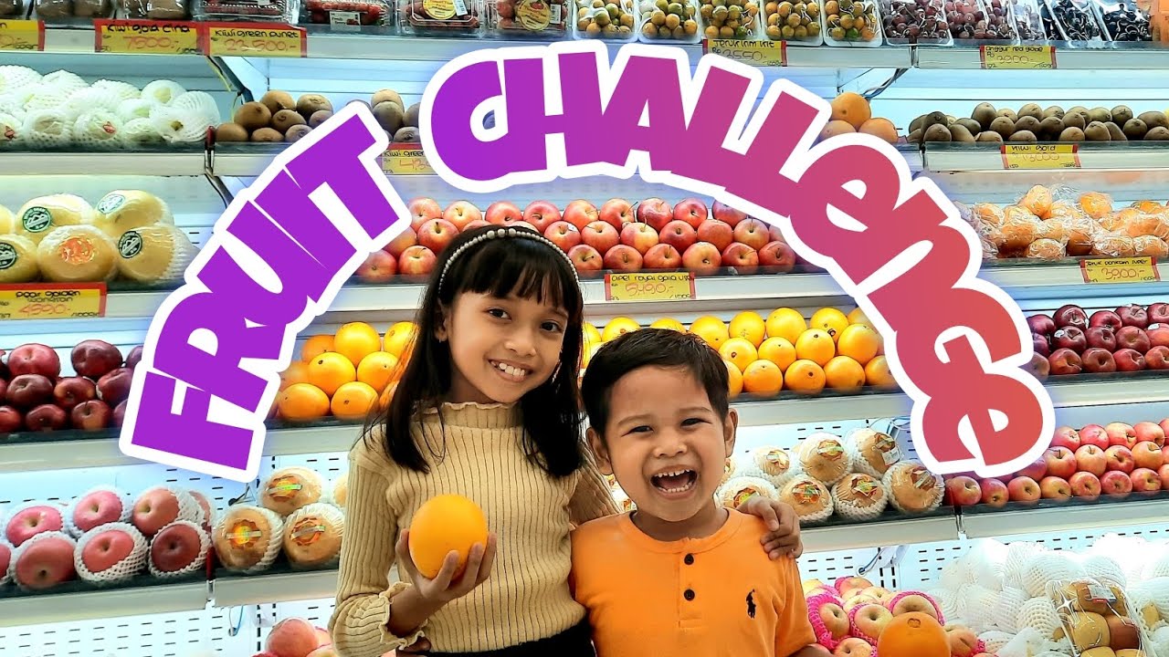 🍎 FRUIT CHALLENGE | QUIZ | GAMES | FRUIT STORE 🍎 - YouTube