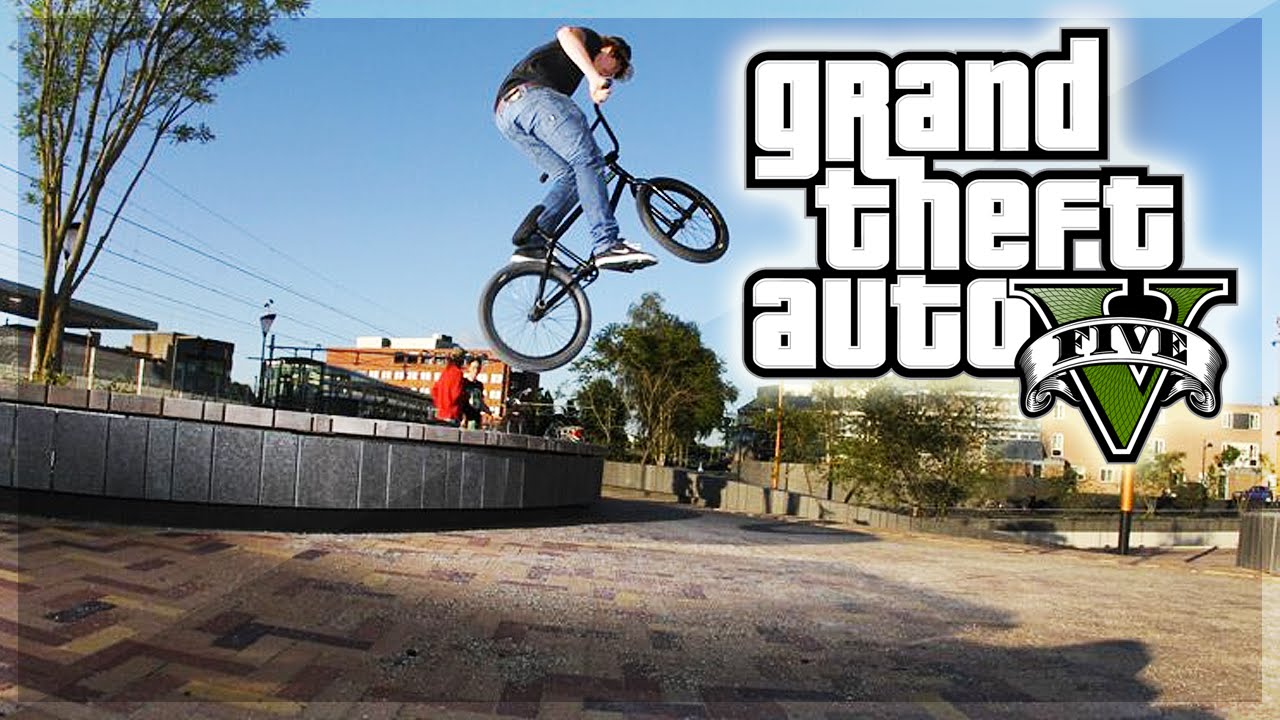 GTA 5: BMX Stunt Montage 'Observe' (Bike Stunts & Tricks, BMX Stuntage ...