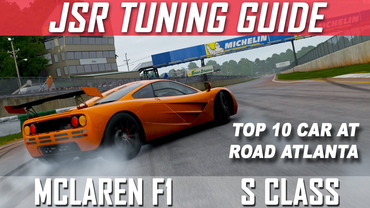 Forza 7 Tuning Guide: McLaren F1 | Road Atlanta Lap Guide (1:19.5 ...