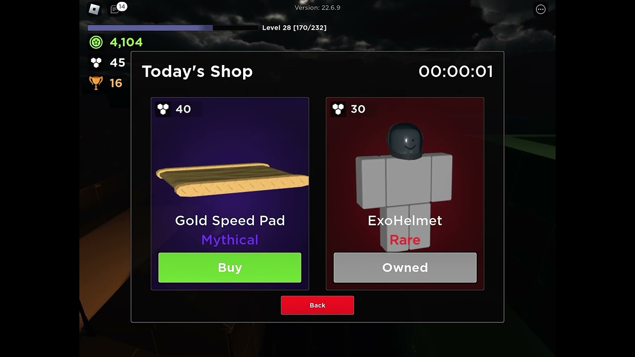 Evade Shop (Roblox Sep 22) - YouTube