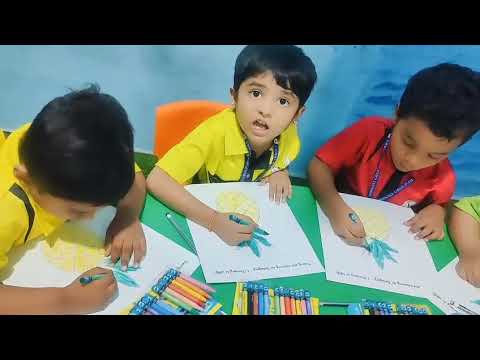 🎨 Cultivating Art Competition | Young Artists Showcase Their Creativity 🌱✨||Pre primary 