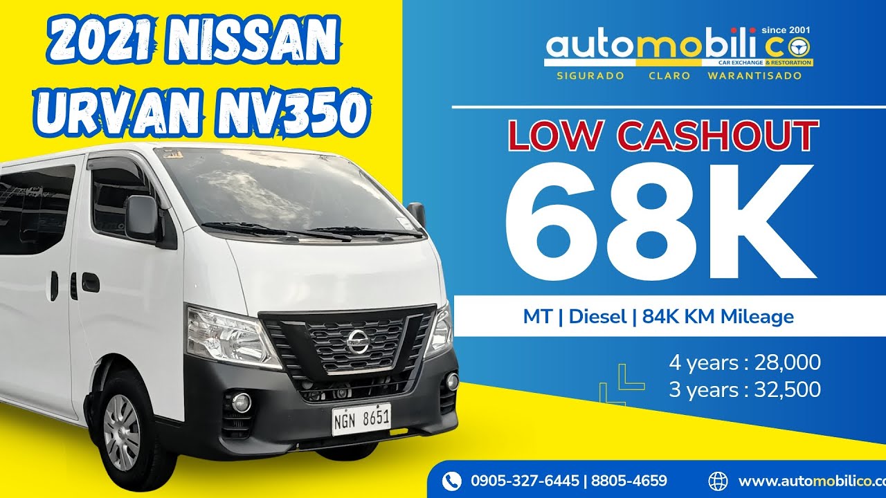 2021 Nissan Urvan NV350🚗 FAMILY OUTINGS? YES! 15 SEATING CAPACITY ...