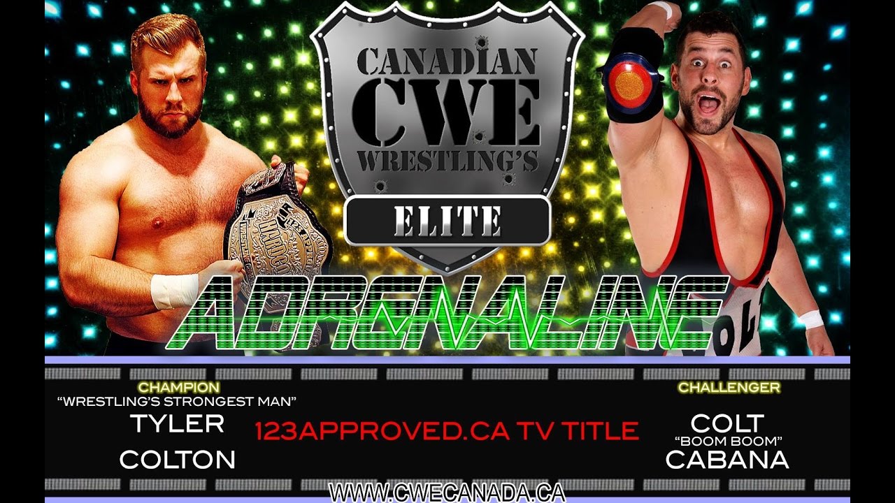 CWE Adrenaline episode 20: TYLER COLTON VS COLT CABANA - YouTube