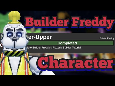 how to get builder freddy | The Pizzeria Roleplay: Remastered | Roblox ...