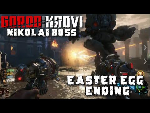 GOROD KROVI EASTER EGG ENDING - NIKOLAI BOSS FIGHT DISCOVERED (BLACK ...