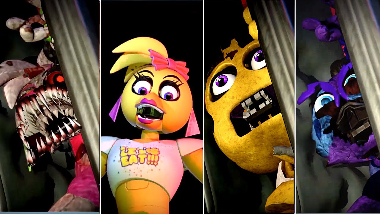 All Chica Mods in FNAF Security Breach - YouTube