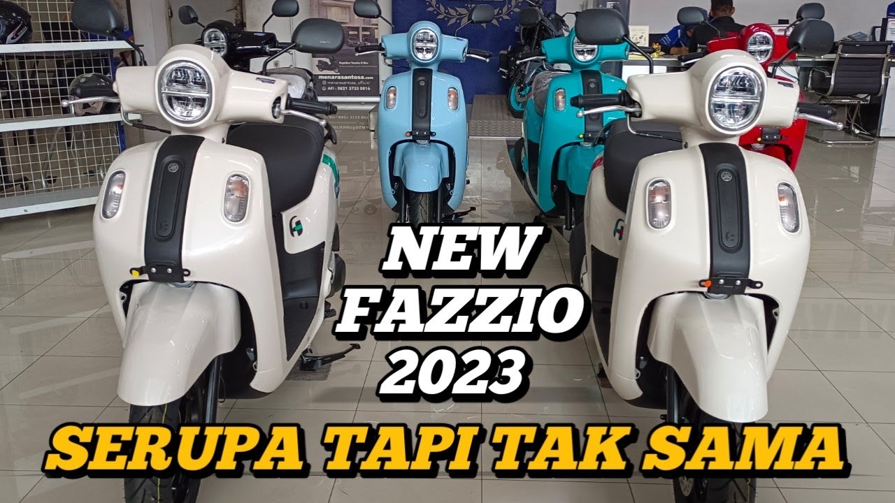 YAMAHA FAZZIO 2023 | FAZZIO WARNA BARU 2023 - YouTube