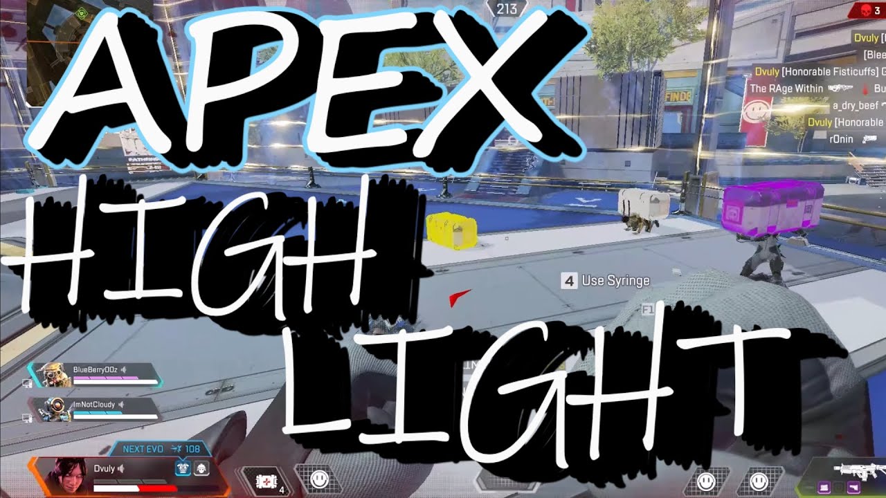 APEX LEGENDS HIGH LIGHTS - YouTube