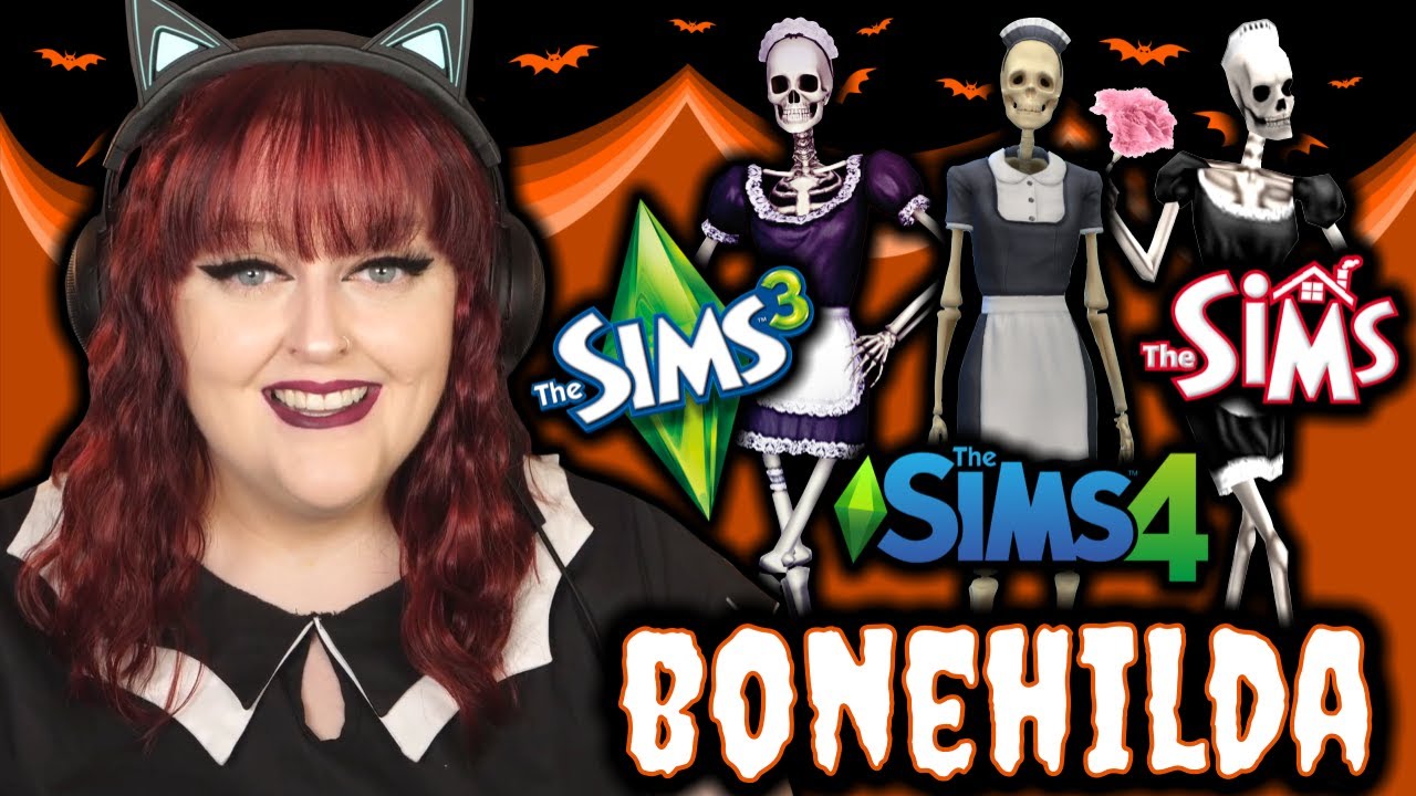 Comparing ALL The BONEHILDA'S of The Sims games! 💀 - YouTube