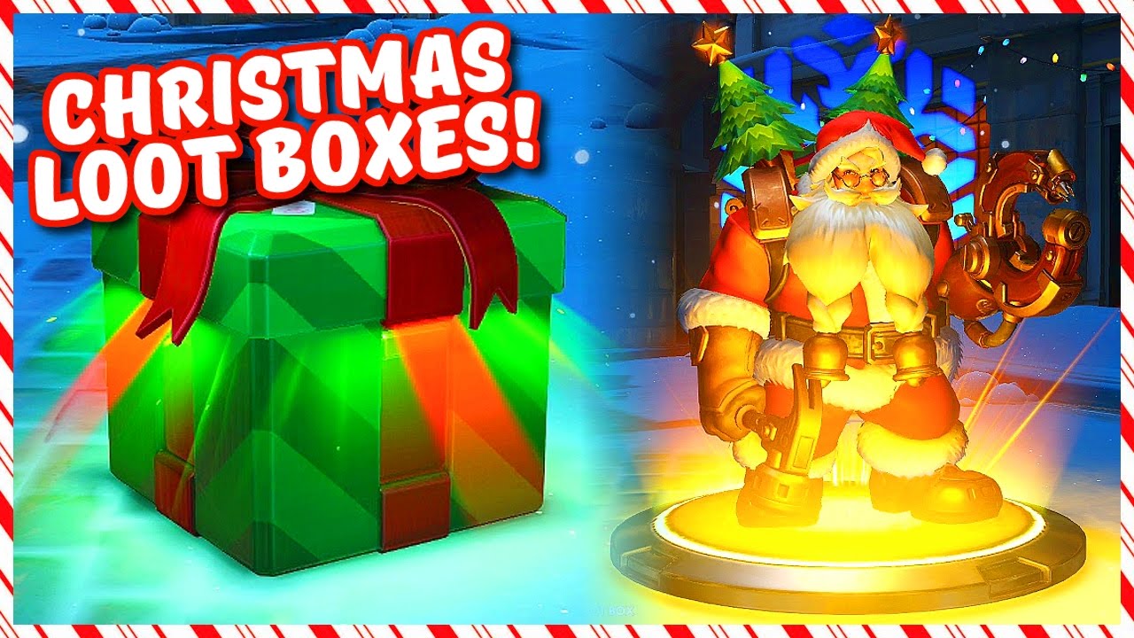 OPENING 20 CHRISTMAS LOOT BOXES (SANTA TORBJORN!) - YouTube