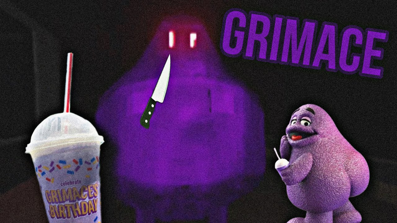 GRIMACE IS COMING AFTER ME! | Grimace Shake | Horror Game - YouTube