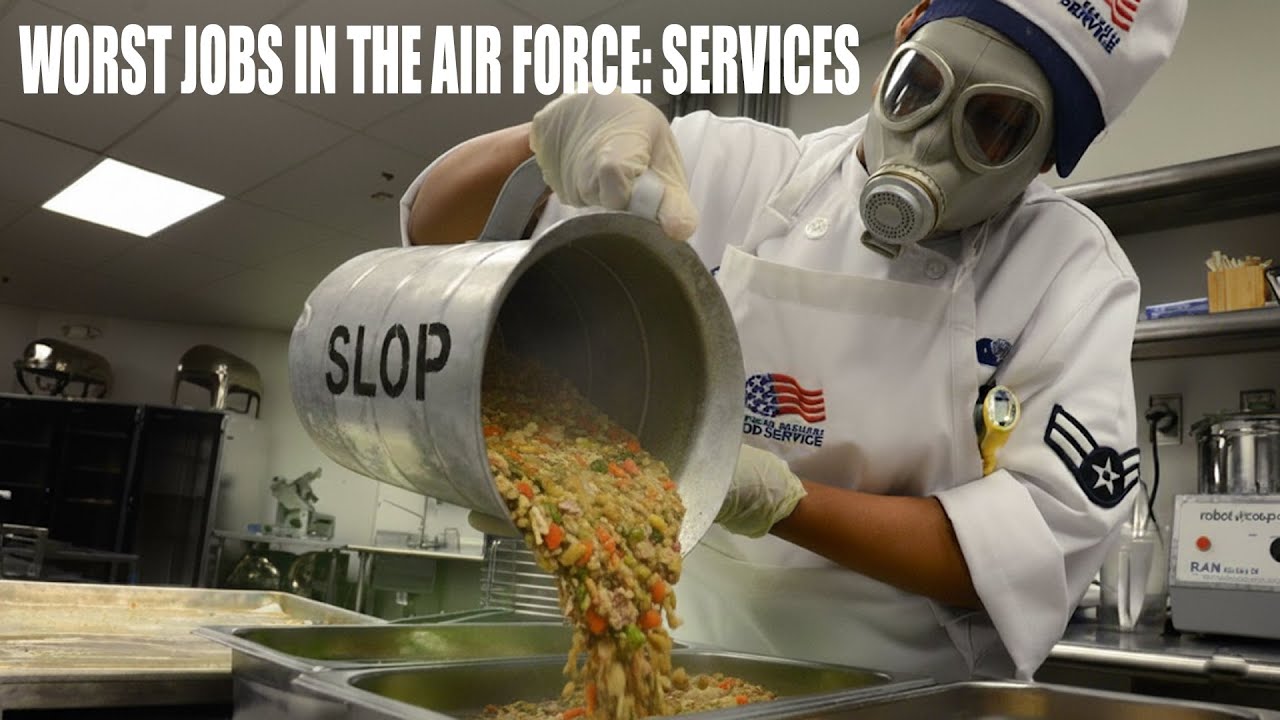 Worst Jobs in the Air Force: Services (3F1X1) - YouTube