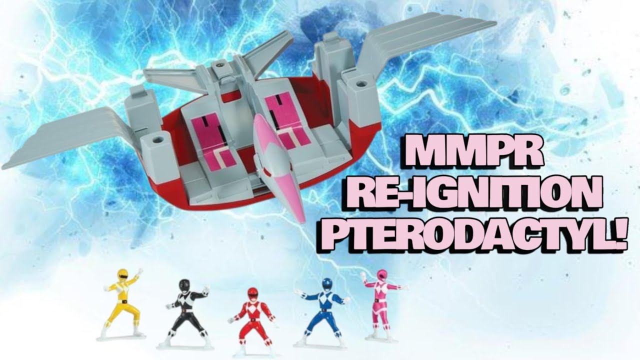 MMPR Pterodactyl Dinozord | Playmates Toys Unboxing - YouTube