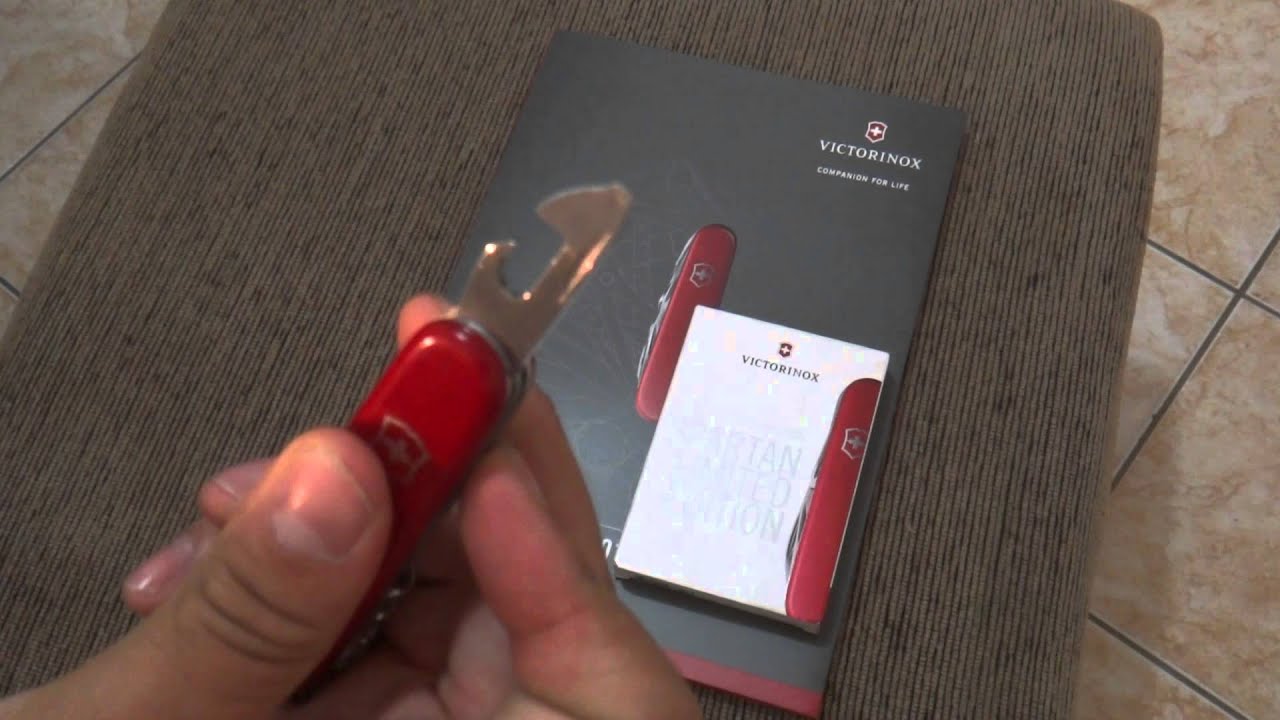 Victorinox SAK Spartan_Limited Edition_Personal Edition - YouTube