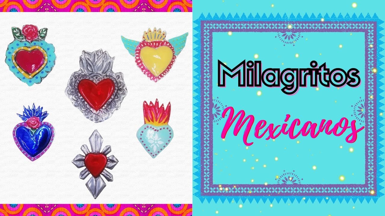 Corazones MILAGRITOS MEXICANOS / Repujado en ALUMINIO - YouTube