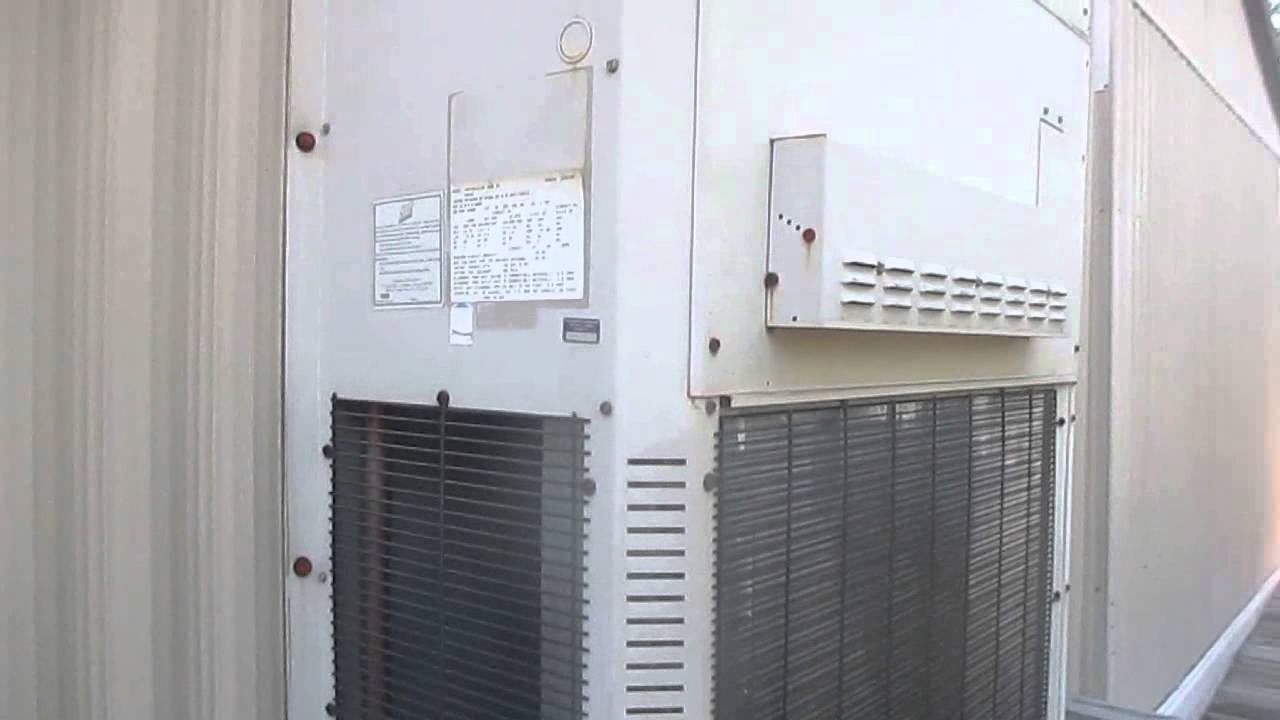 6-19-13: 1998 Marvair ModPacII Wall-hung HVAC Unit - YouTube