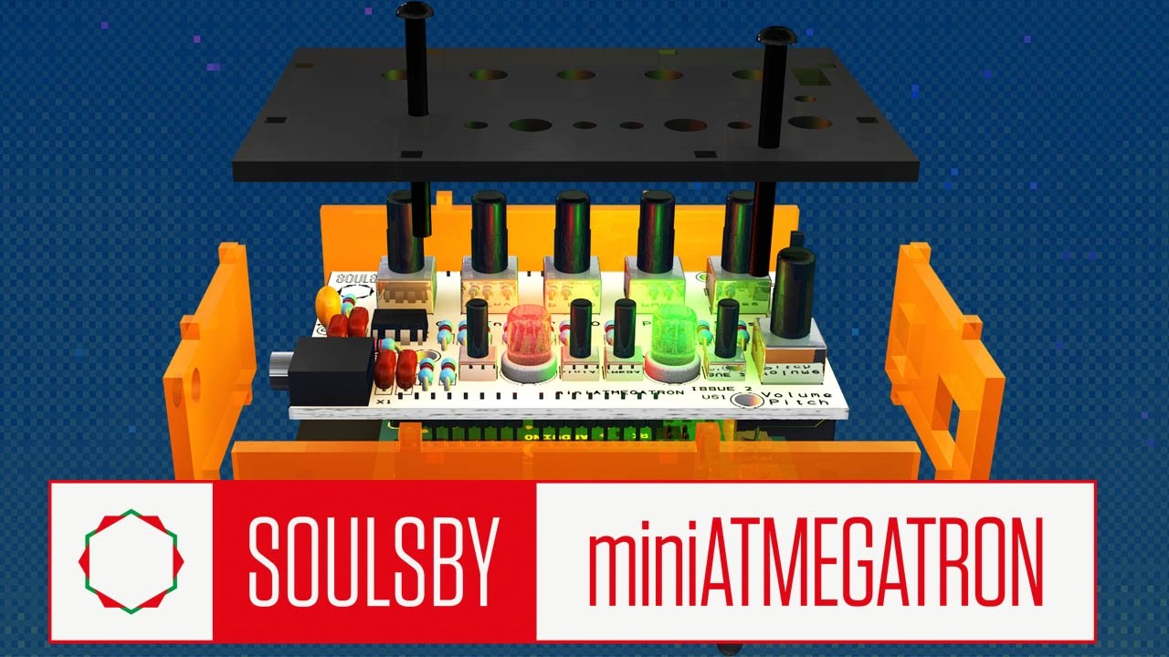 Soulsby Synthesizers miniAtmegatron in 90 seconds - YouTube