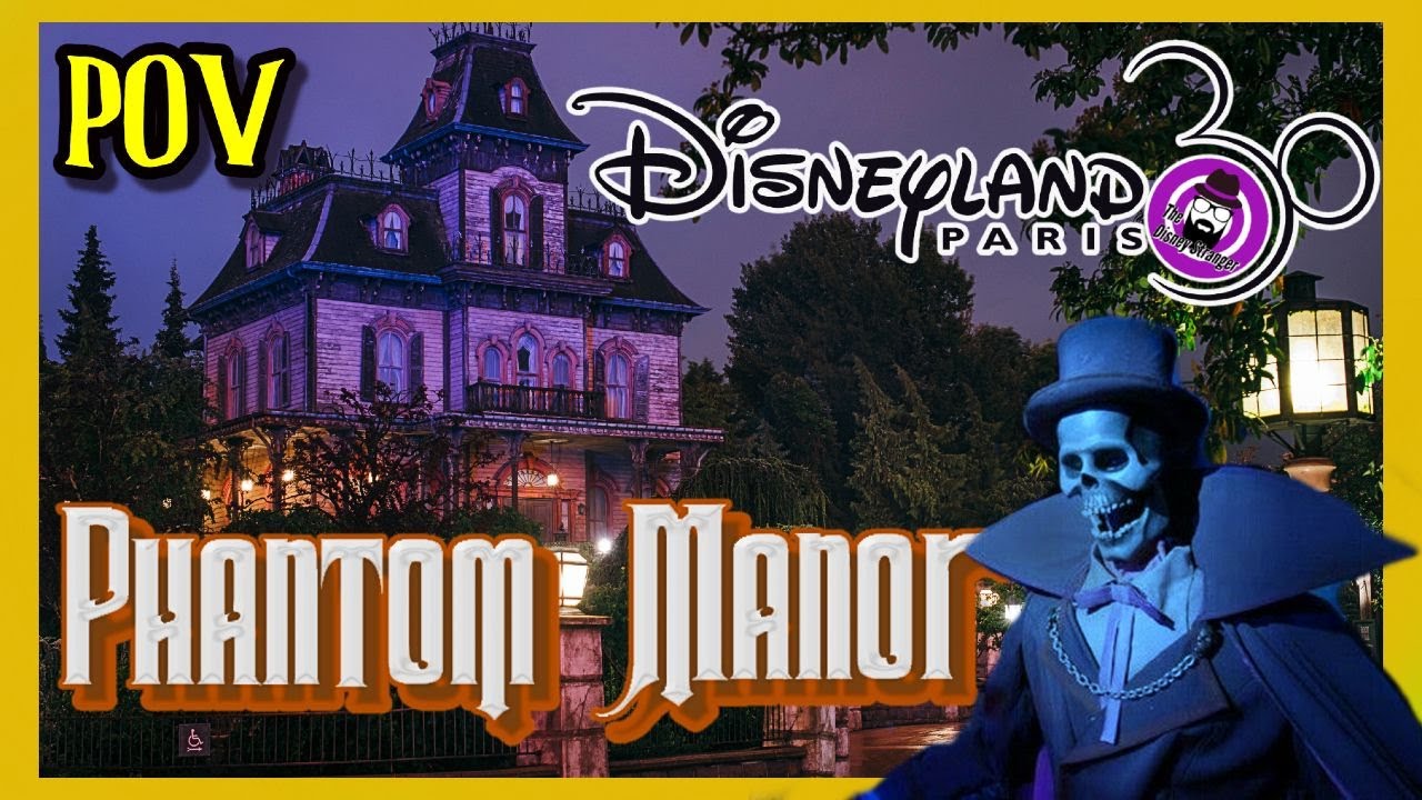 PHANTOM MANOR | DISNEYLAND PARIS | POV - YouTube